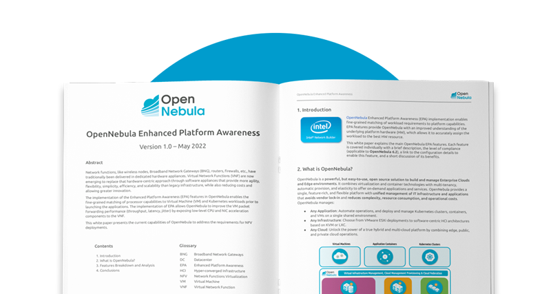OpenNebula White Papers