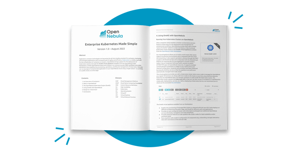 Kubernetes on OpenNebula