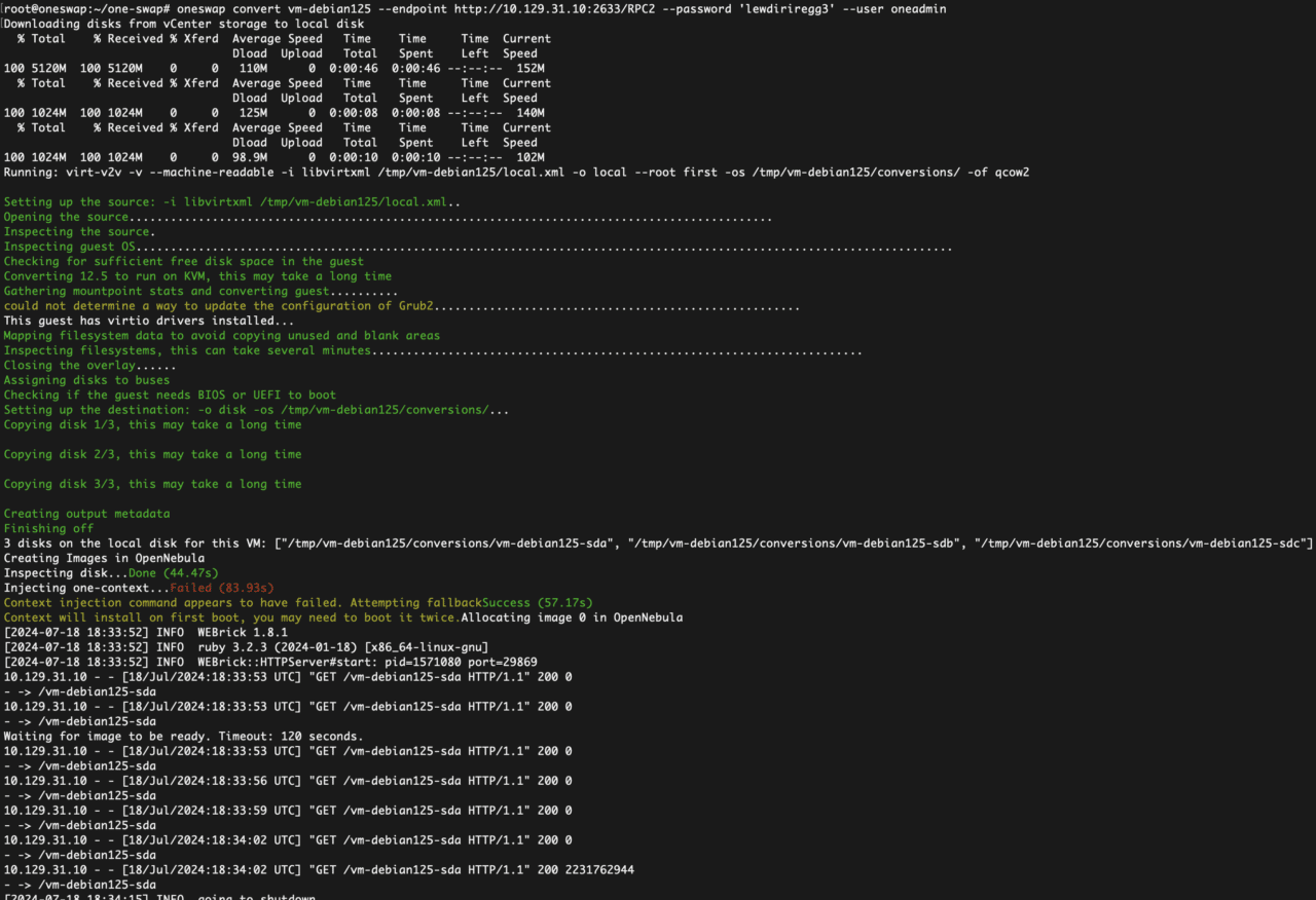 OneSwap 1.2 for Seamless OpenNebula Migrations: Explore the Enhanced ...