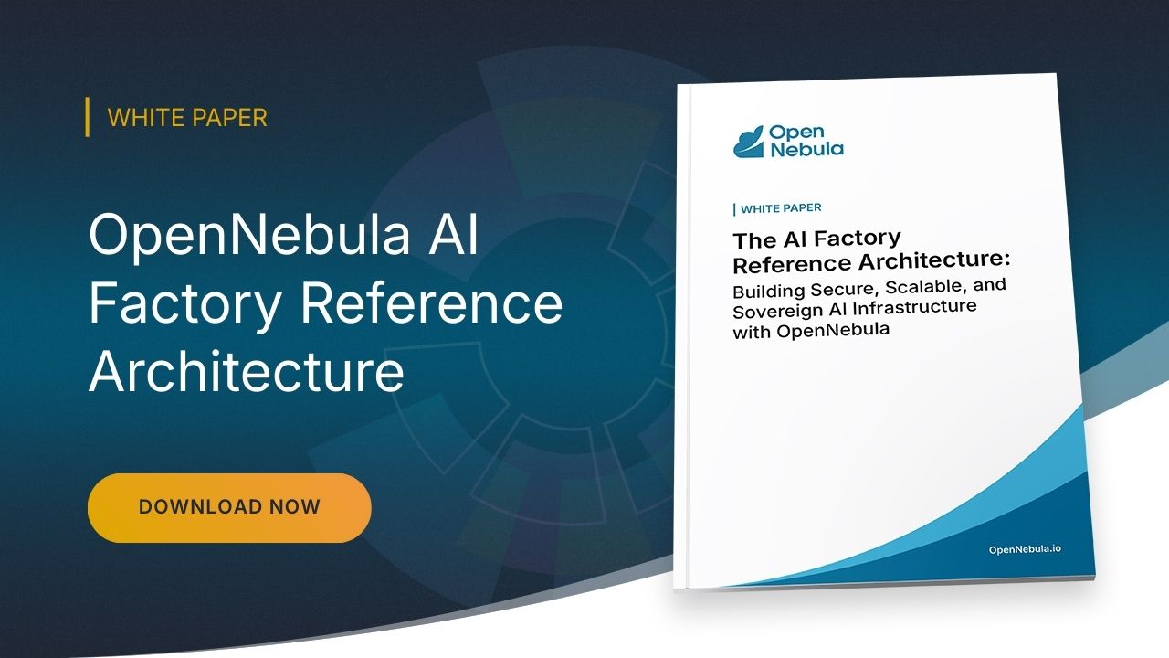 OpenNebula AI Factory Reference Architecture – White Paper