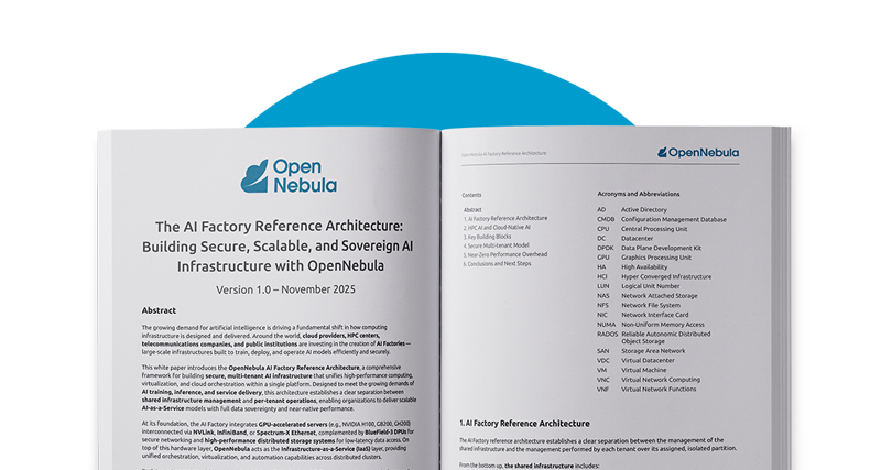 Powering Sovereign AI Factories & Neoclouds with OpenNebula